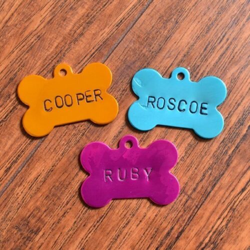 Hand Stamped Dog Tags Tutorial ⋆ Dream a Little Bigger