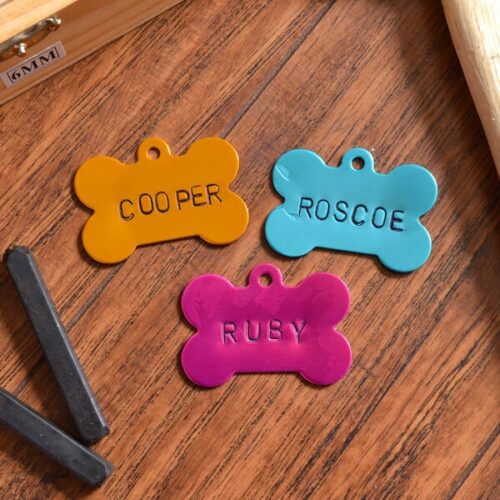 Hand Stamped Dog Tags Tutorial ⋆ Dream a Little Bigger