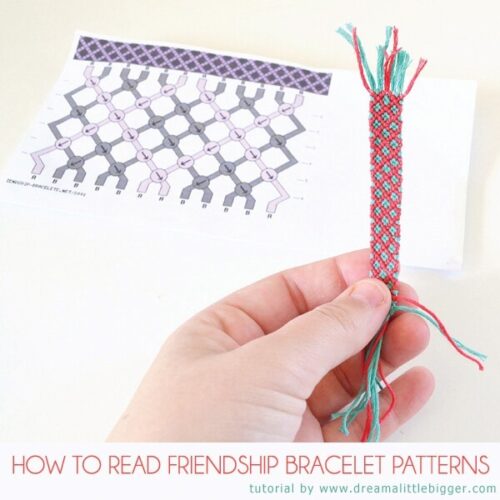 How to Read Friendship Bracelet Patterns ⋆ Dream a Little Bigger
