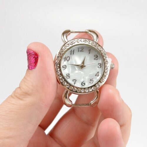 Lace, Pearl and Rhinestone Watch DIY ⋆ Dream a Little Bigger
