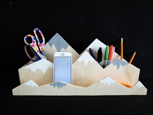 How to make a mountain desk organizer ⋆ Dream a Little Bigger