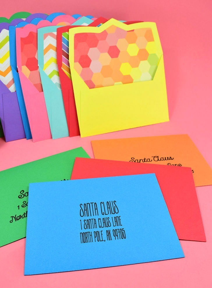 Make Your Own Lined Envelopes From Any Paper Dream A Little Bigger