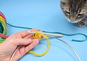 Crochet Cat Sack Hideaway ⋆ Dream a Little Bigger