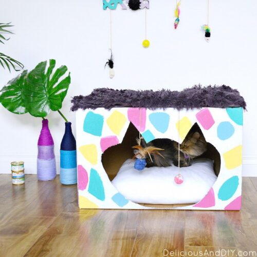 20+ Cat Crafts and DIY Projects for Play and Home ⋆ Dream a Little Bigger