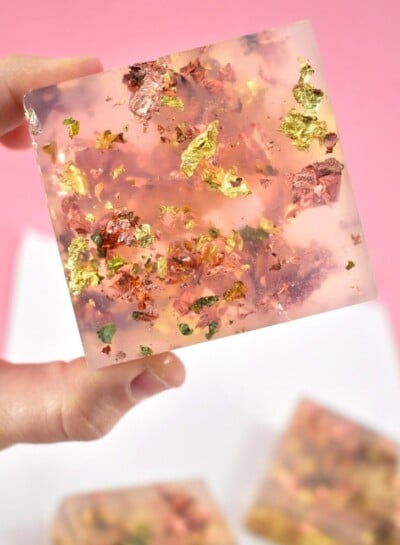 Easy DIY Crystal Gemstone Soaps ⋆ Dream a Little Bigger