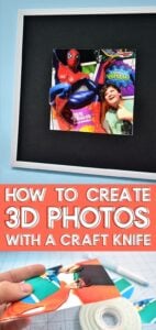 How to Create a 3D Photo with a Craft Knife ⋆ Dream a Little Bigger