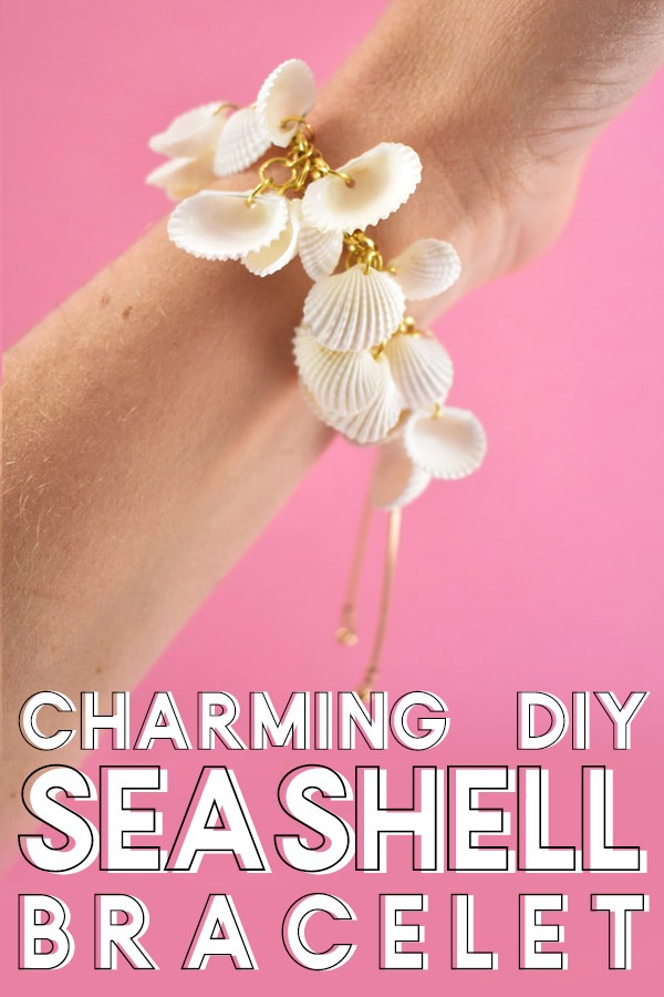Love collecting seashells? This DIY seashell bracelet is such a fun ...