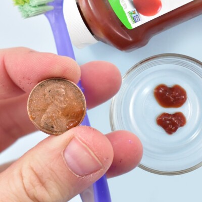 How to Clean Pennies for Crafts ⋆ Dream a Little Bigger