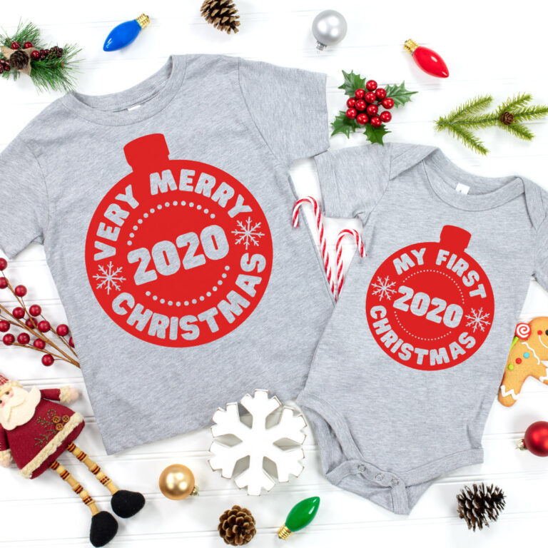 Free First Christmas Cut File ⋆ Dream a Little Bigger