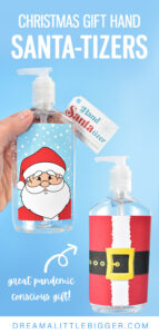 Hand Santa-Tizers Free Printable ⋆ Dream a Little Bigger