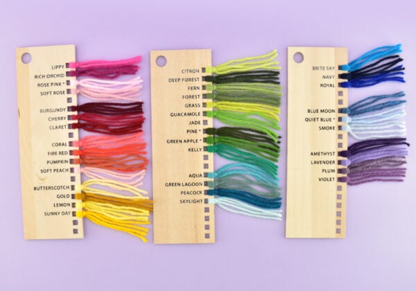 DIY Wooden Yarn Card Organizers ⋆ Dream a Little Bigger