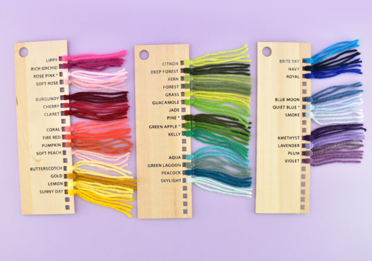 DIY Wooden Yarn Card Organizers ⋆ Dream a Little Bigger