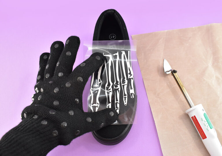 DIY Skeleton Feet Shoes 2 Ways! ⋆ Dream a Little Bigger