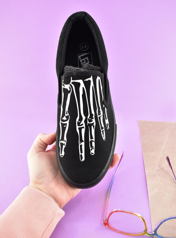 DIY Skeleton Feet Shoes 2 Ways! ⋆ Dream a Little Bigger