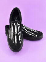DIY Skeleton Feet Shoes 2 Ways! ⋆ Dream a Little Bigger