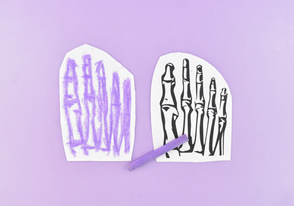 DIY Skeleton Feet Shoes 2 Ways! ⋆ Dream a Little Bigger