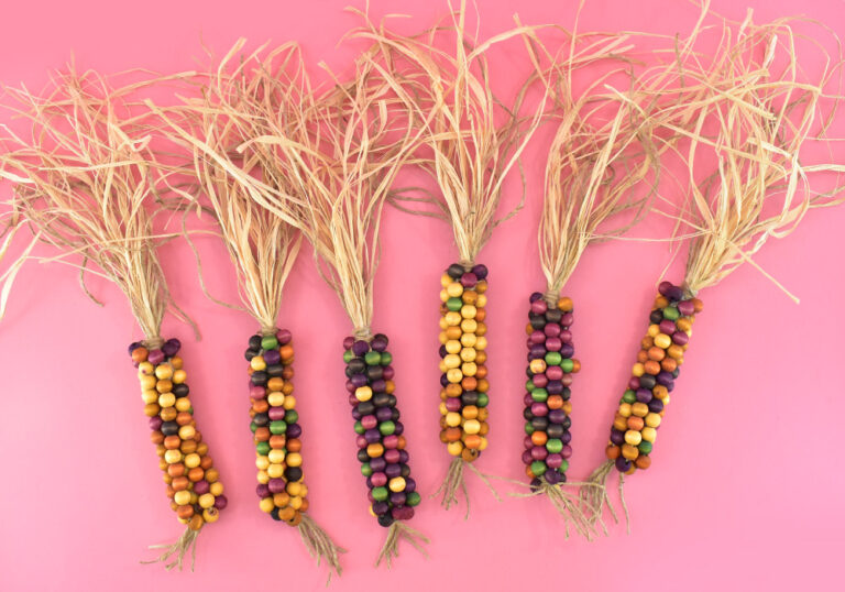 Wood Bead Indian Corn ⋆ Dream a Little Bigger