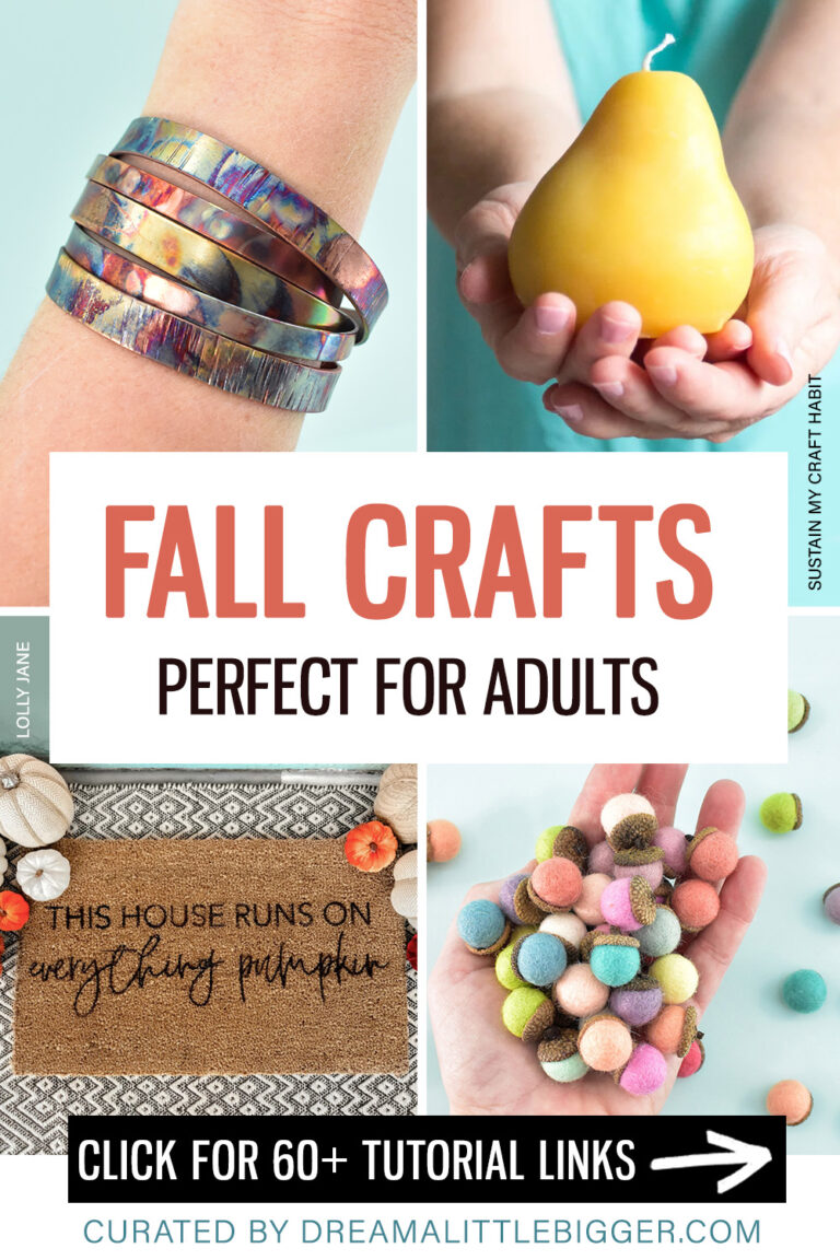 Fall Craft Ideas for Adults ⋆ Dream a Little Bigger