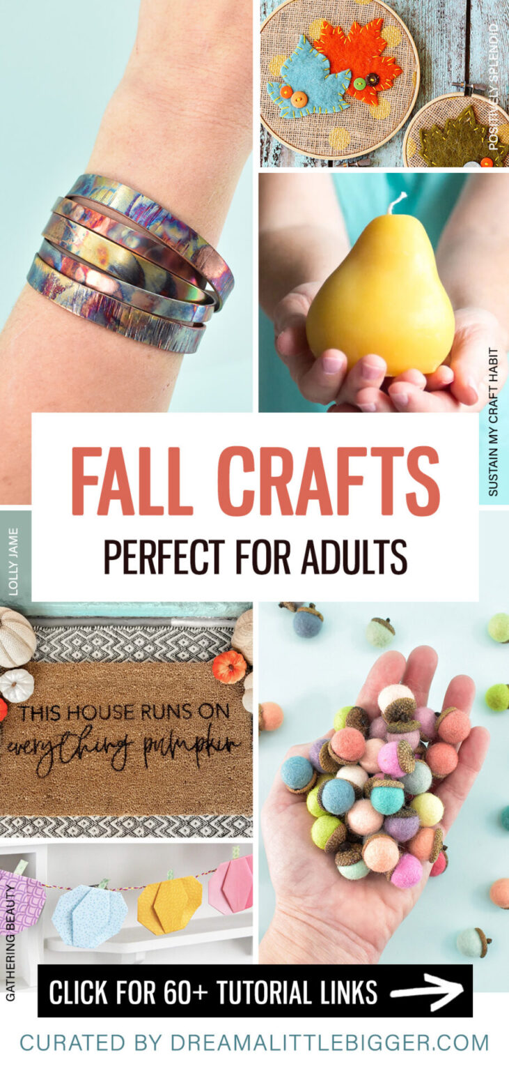 Fall Craft Ideas for Adults ⋆ Dream a Little Bigger