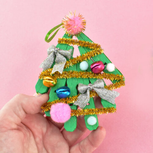 Clothespin Christmas Tree Craft ⋆ Dream a Little Bigger