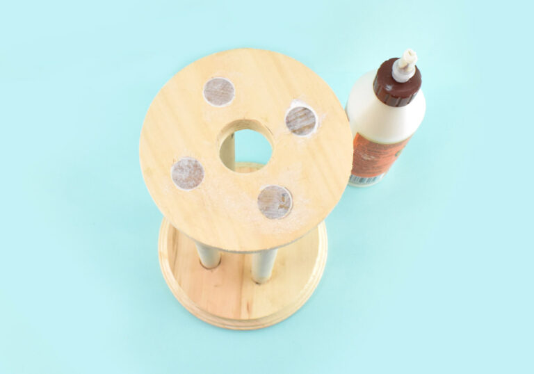 DIY Rotating Kumihimo Stand ⋆ Dream a Little Bigger