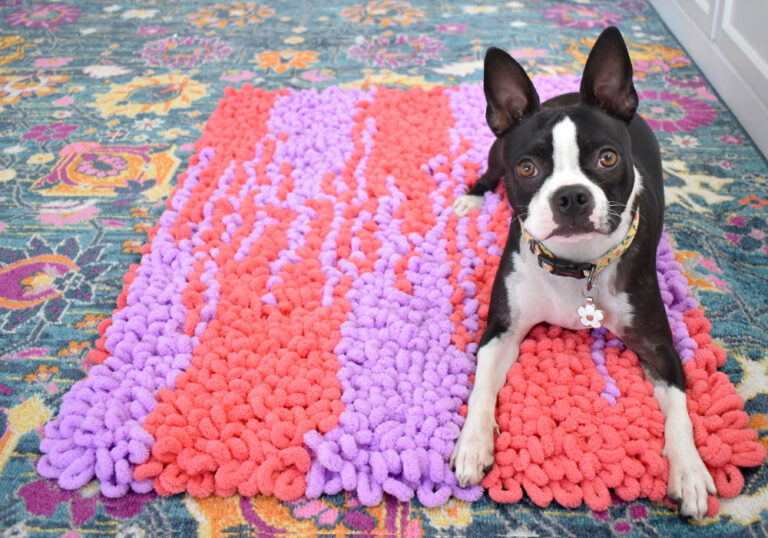 How to Make an Easy DIY Loop Rug ⋆ Dream a Little Bigger