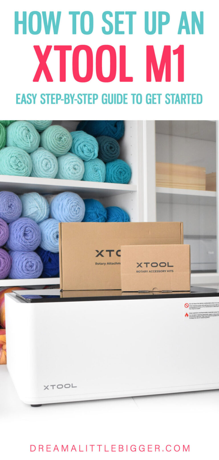How to Set Up xTool M1 ⋆ Dream a Little Bigger